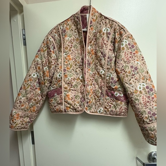 Simply Southern | Jackets & Coats | Simply Southern Floral Reversible ...